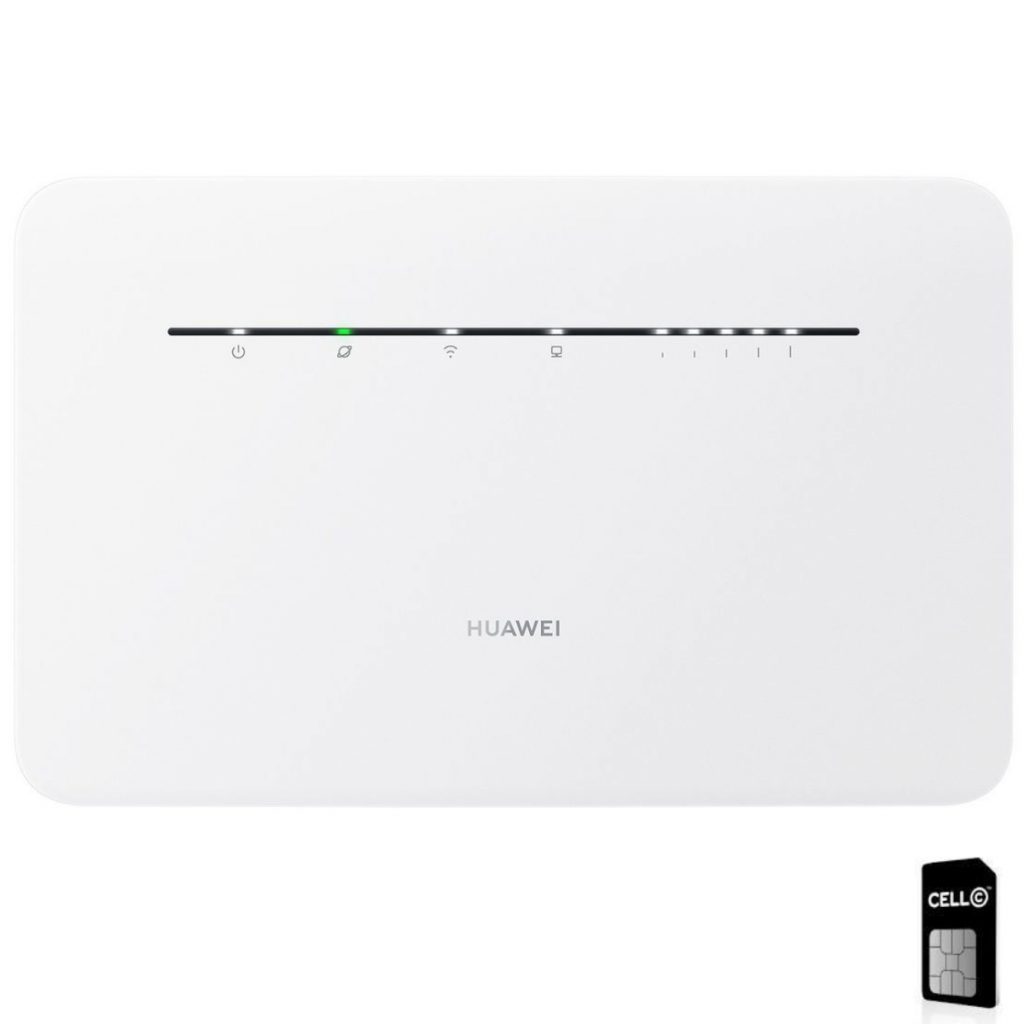 Huawei B535 CAT7 LTE Wi-Fi Router (Cell-C Bundle) – WEBMATICS