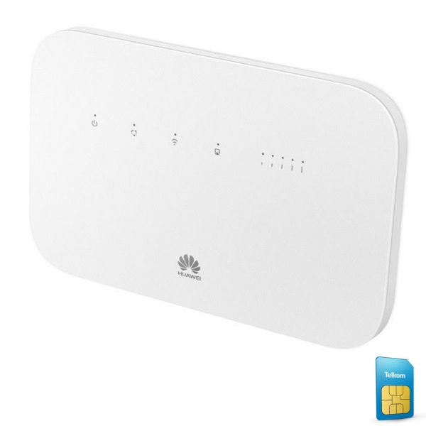 Huawei B612 CAT7 LTE WiFi Router (Telkom Bundle) – WEBMATICS